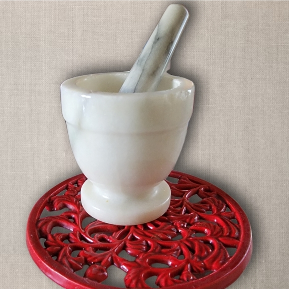 creative home | Dining | Creative Home Natural Marble Stone Marter ...